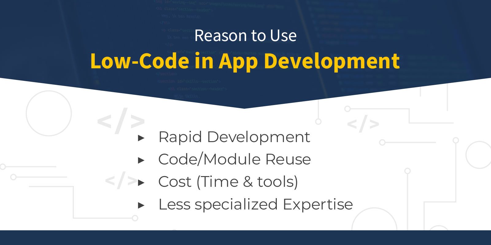 The Future of Low-code in Mobile app Development
